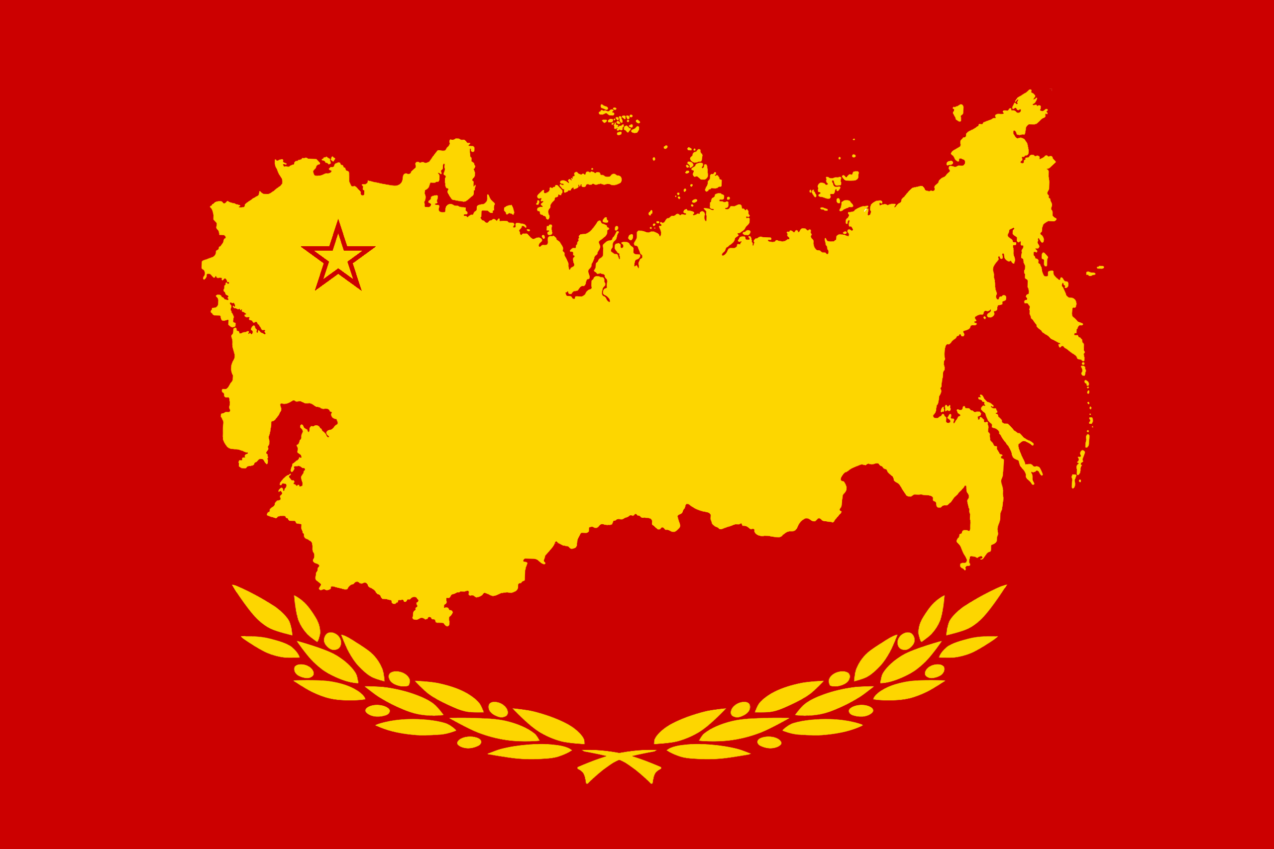 Alternate Flag of the USSR - Pax Historia