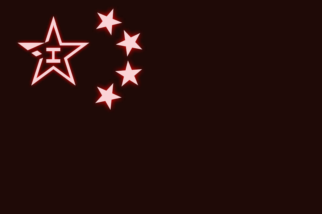 Alternative flag for the Peoples Overlordship Over China (2025-present ...