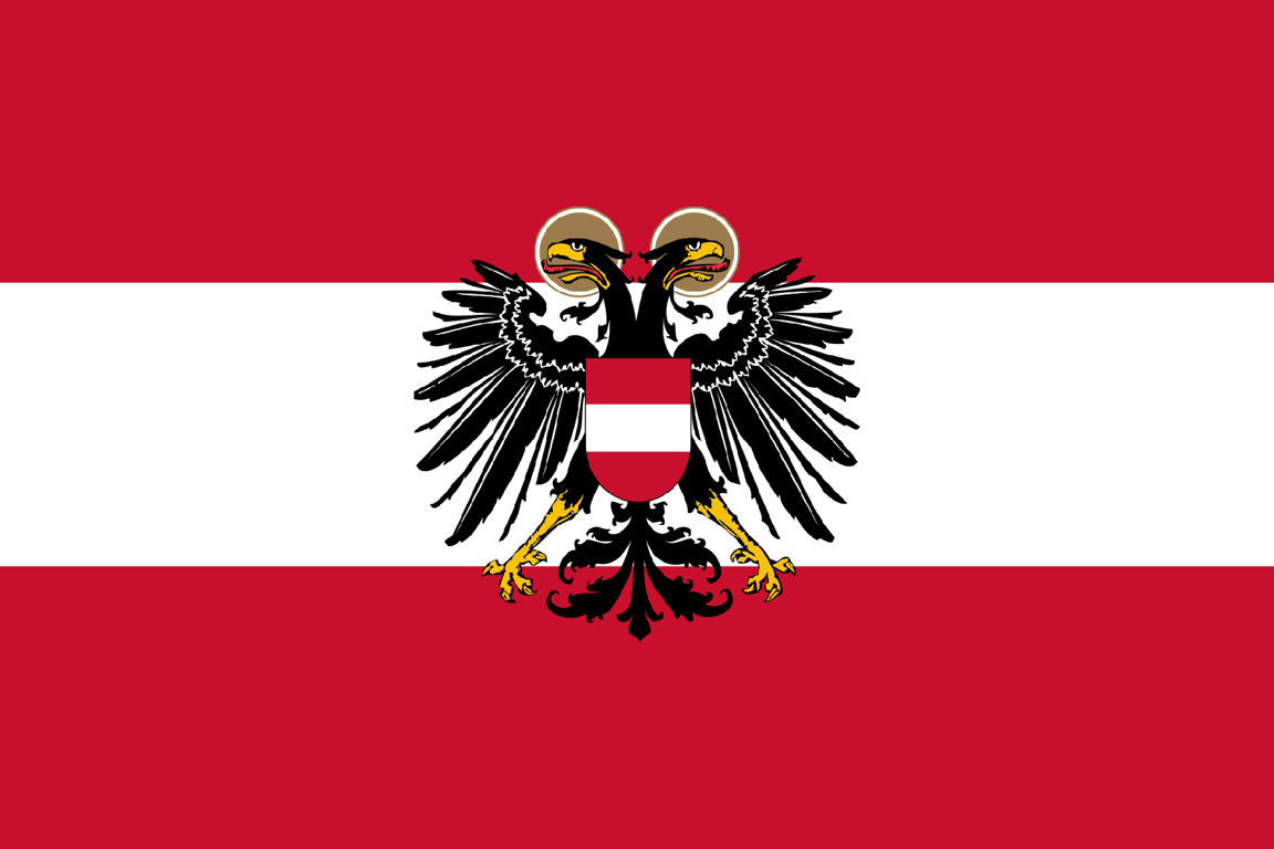 Austrian Flag: Federal State of Austria (Fatherland Front) - Pax Historia