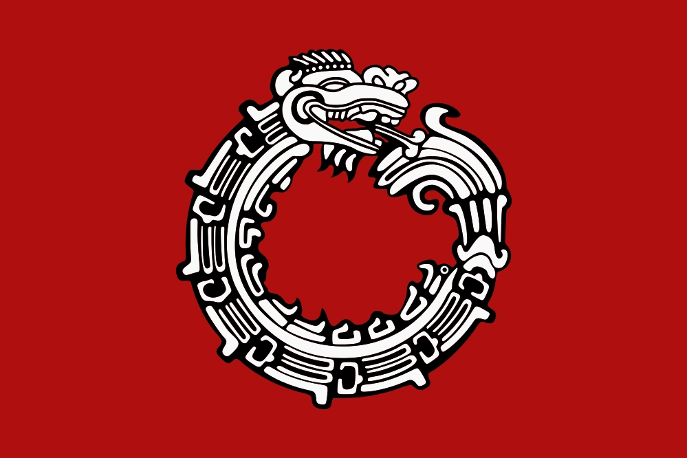 Aztec Empire Flag (Fictional) - Pax Historia