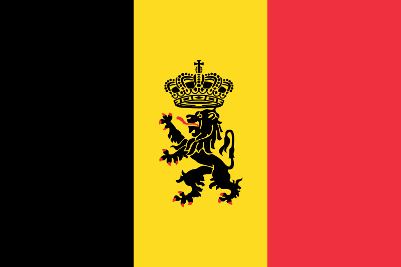 Belgian Flag: State Ensign (Modern) - Pax Historia