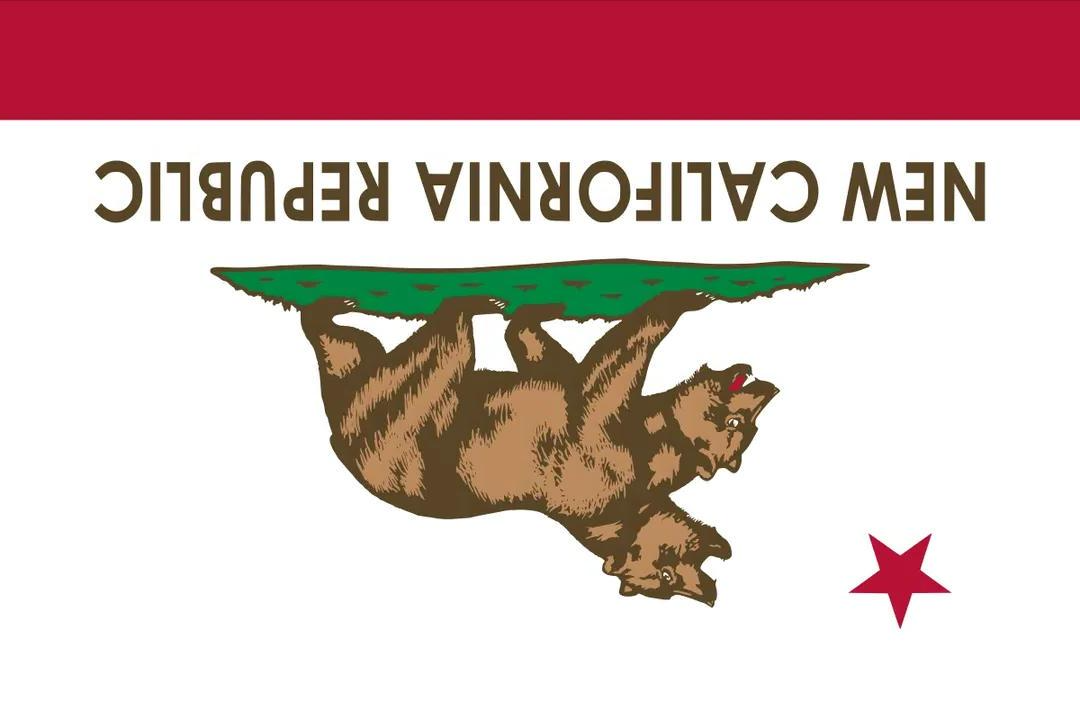 Bitter Spring Camp New California Republic Flag - Pax Historia
