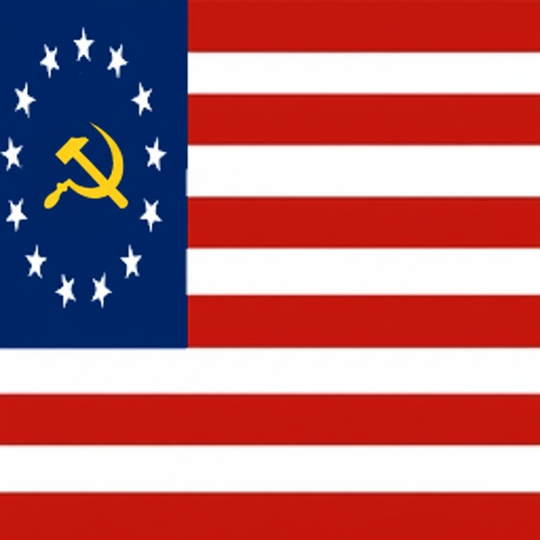 Communist american flag - Pax Historia