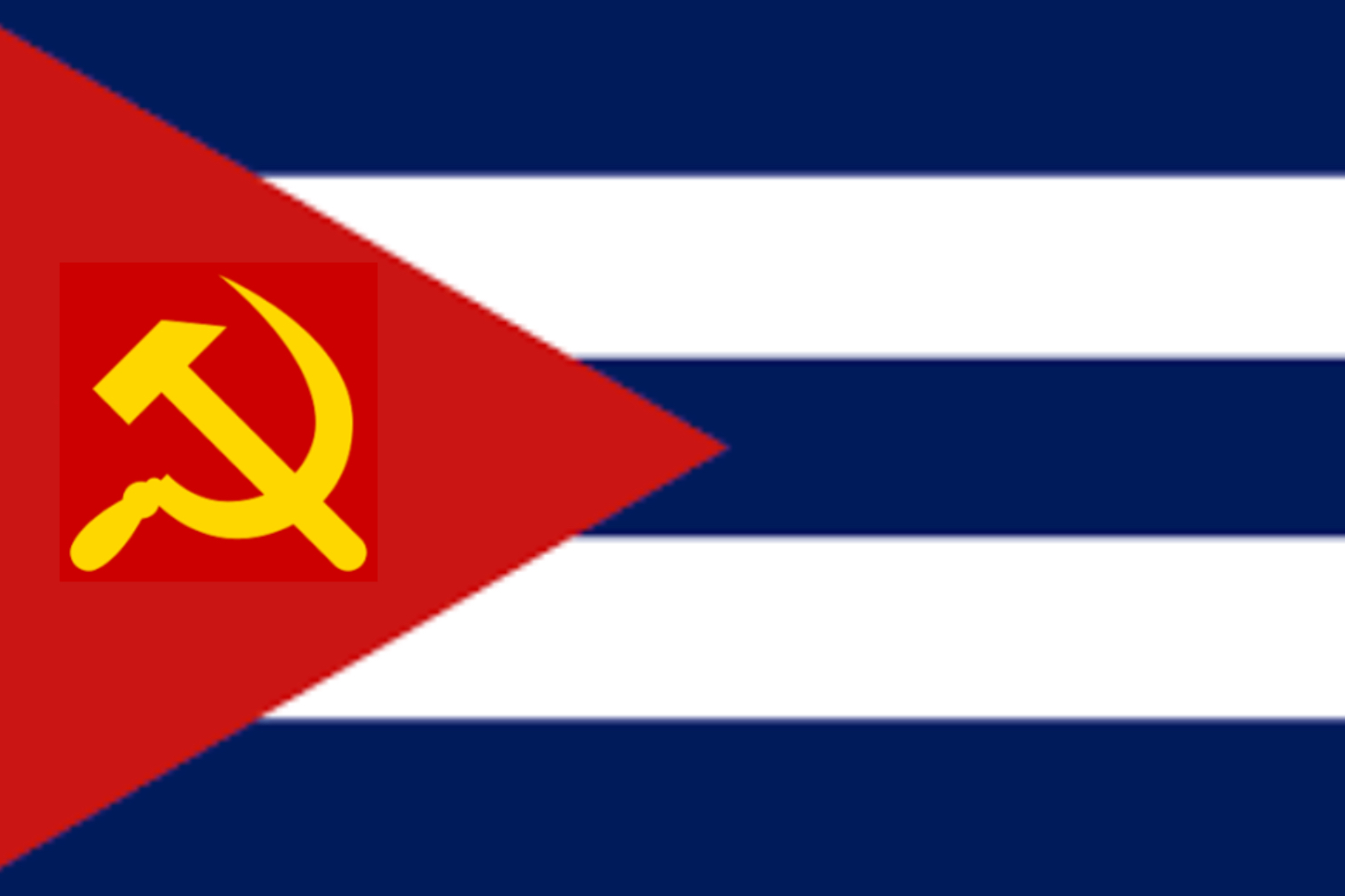 Communist Cuba Flag - Pax Historia