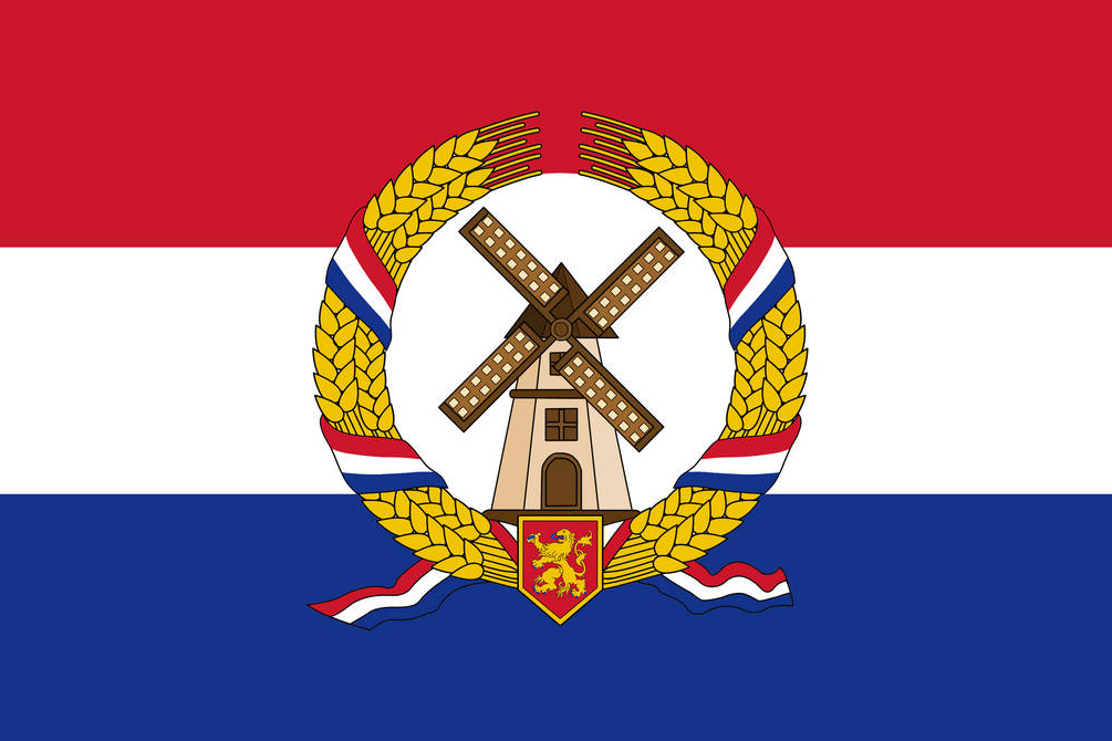 Communist Dutch flag - Pax Historia