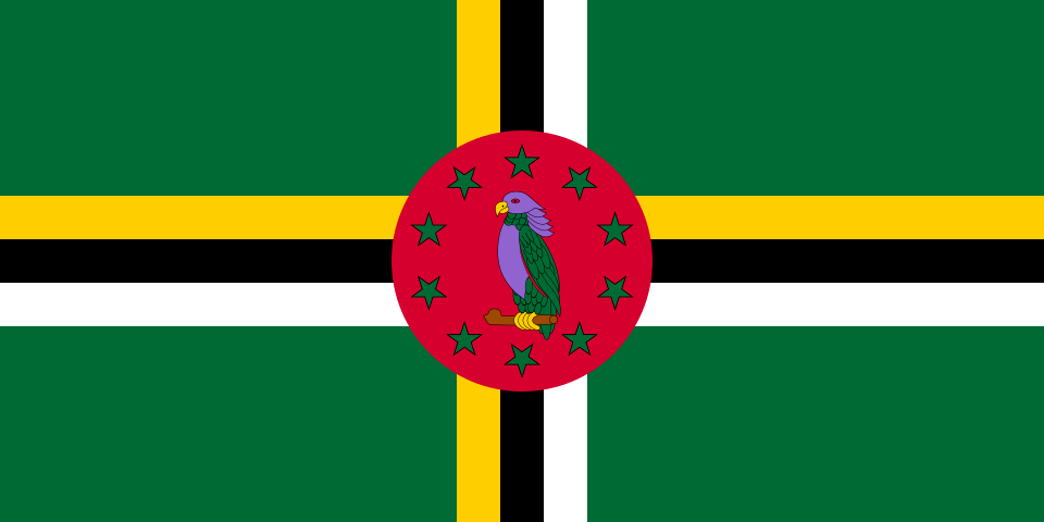 Dominican Flag: Dominica National Flag (Modern) - Pax Historia
