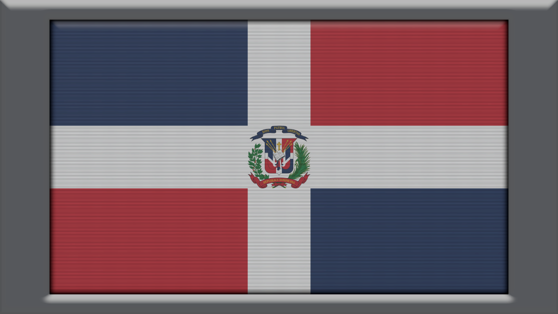 Dominican Republic flag (Accurate Modern Day) - Pax Historia