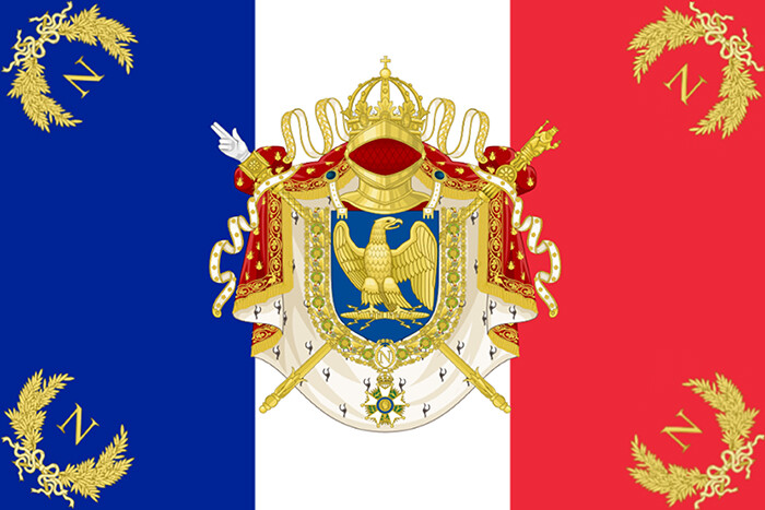 Drapeau de l’Empire Français (1804–1815) - Pax Historia