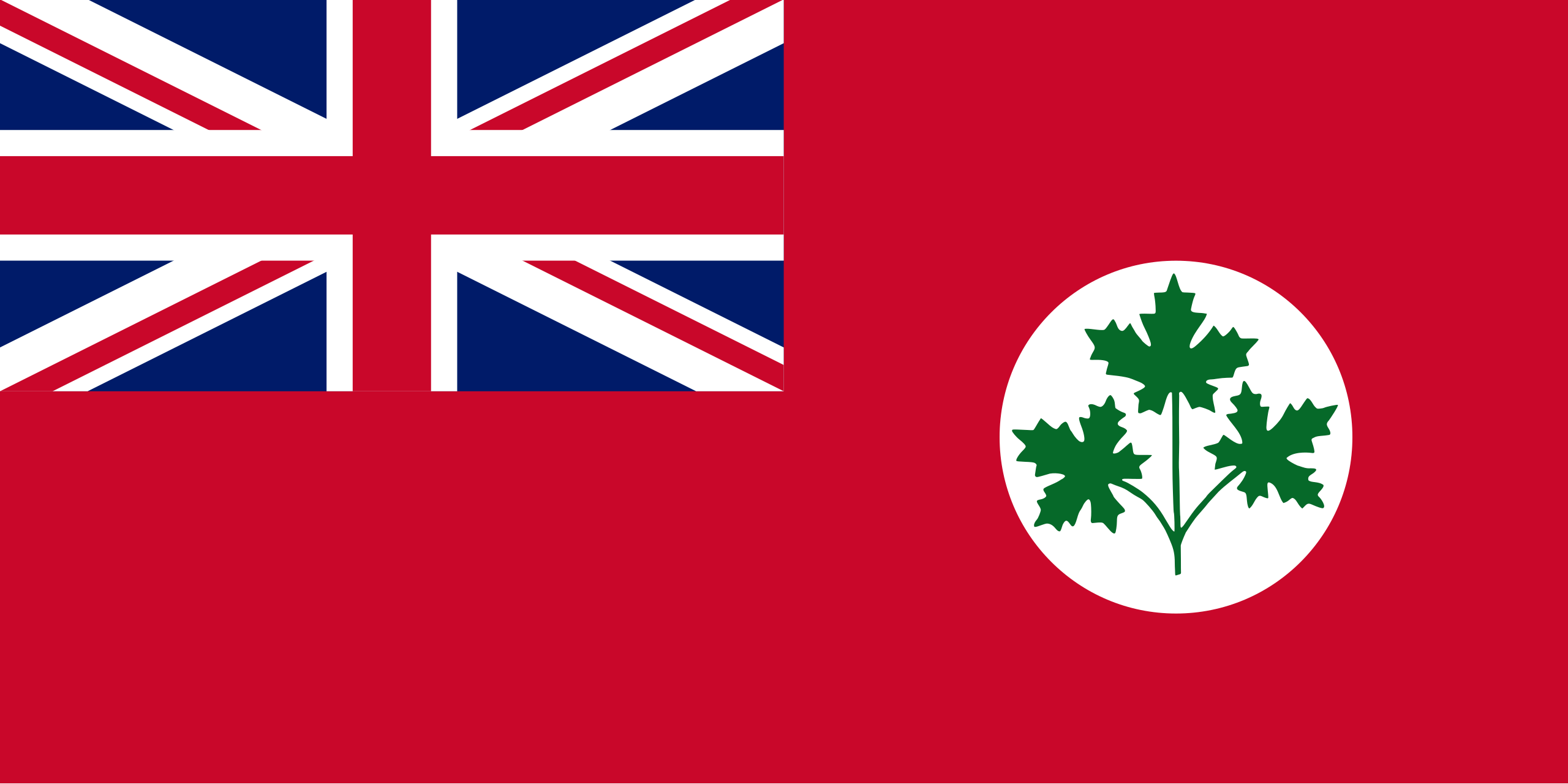 E. M. Chadwick's Canadian Flag Proposal (Red) - Pax Historia