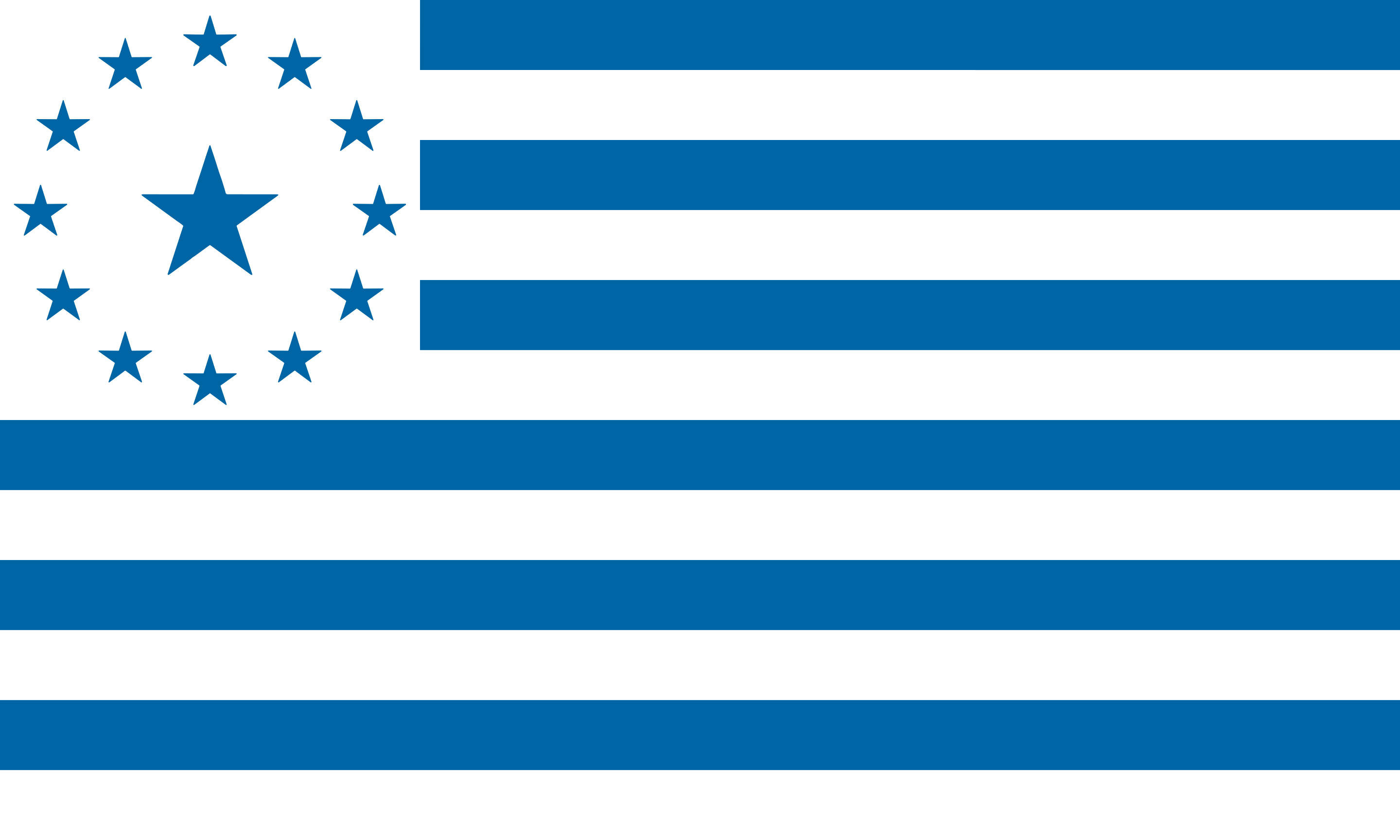 Early Flag of Deseret from the Mormon pioneers - Pax Historia