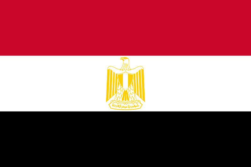 Egyptian Flag: Arab Republic of Egypt (Modern) - Pax Historia