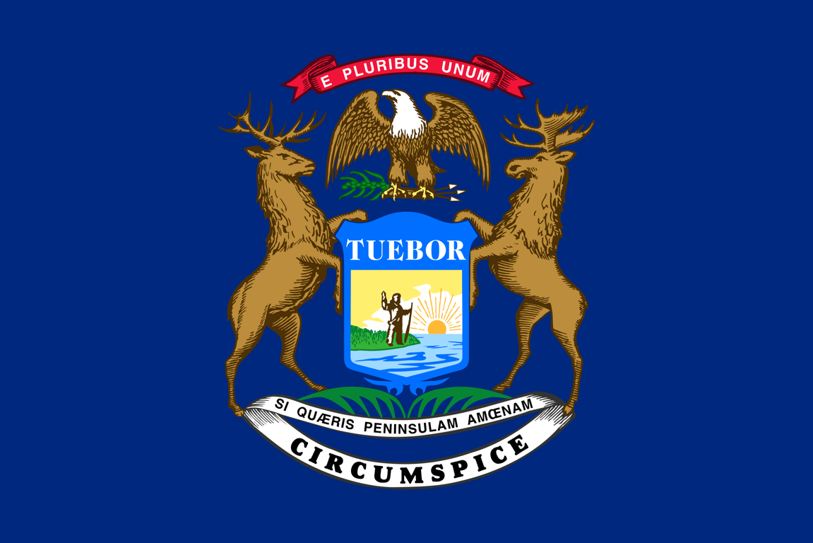 Flag of Michigan - Pax Historia