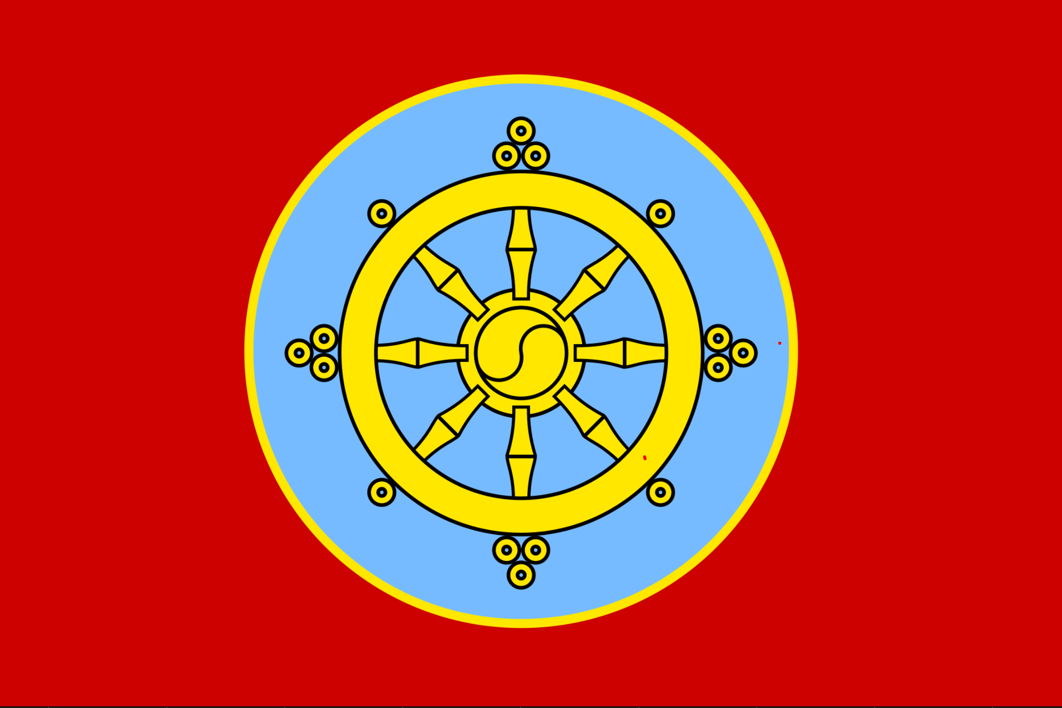 Flag of Tannu Tuva - Pax Historia