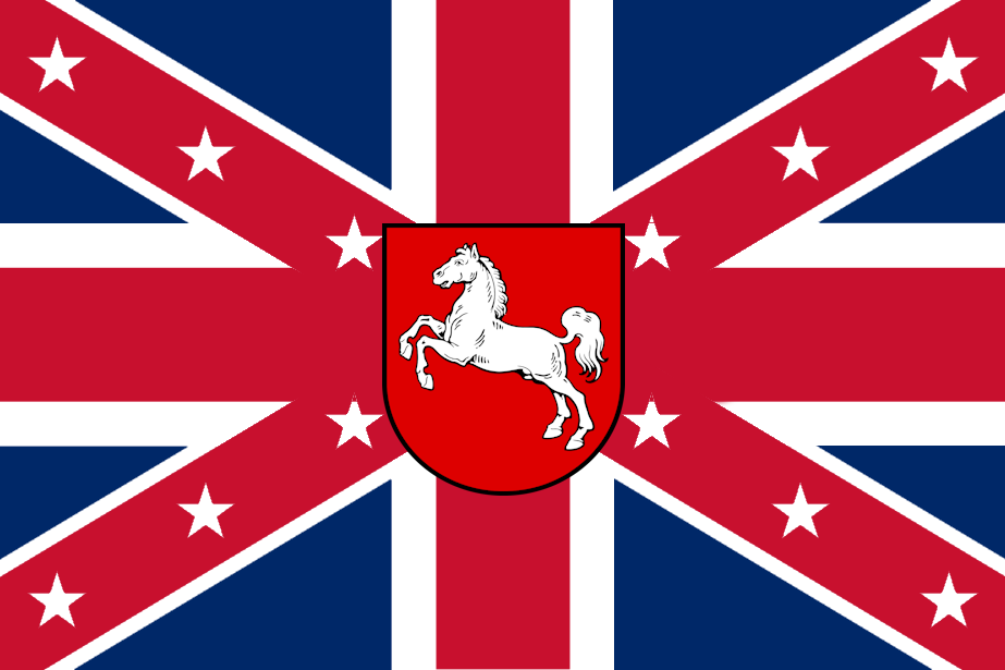 Flag of the All-Saxon Commonwealth - Pax Historia