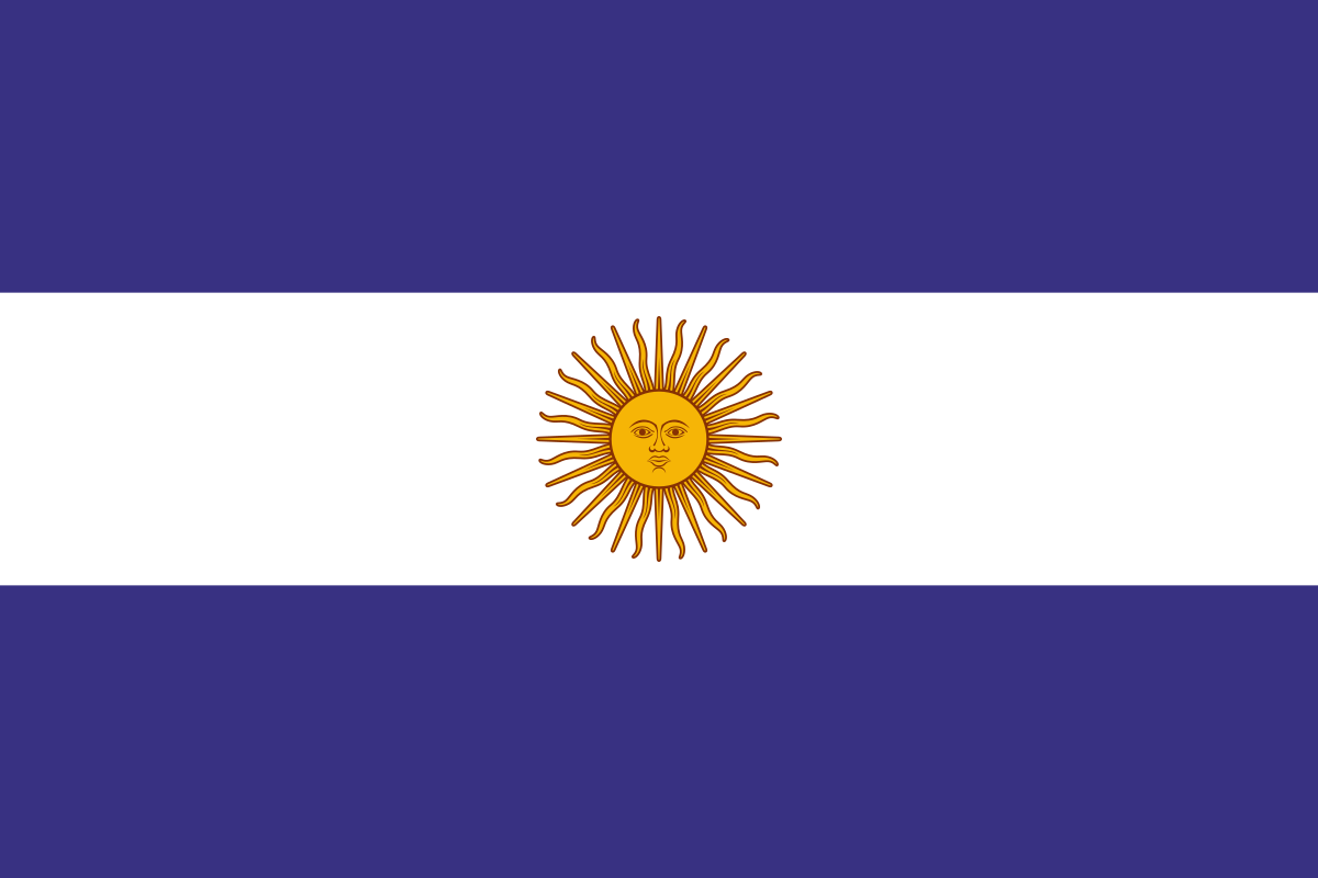 Flag of the Argentine Confederation (1831-1835) - Pax Historia