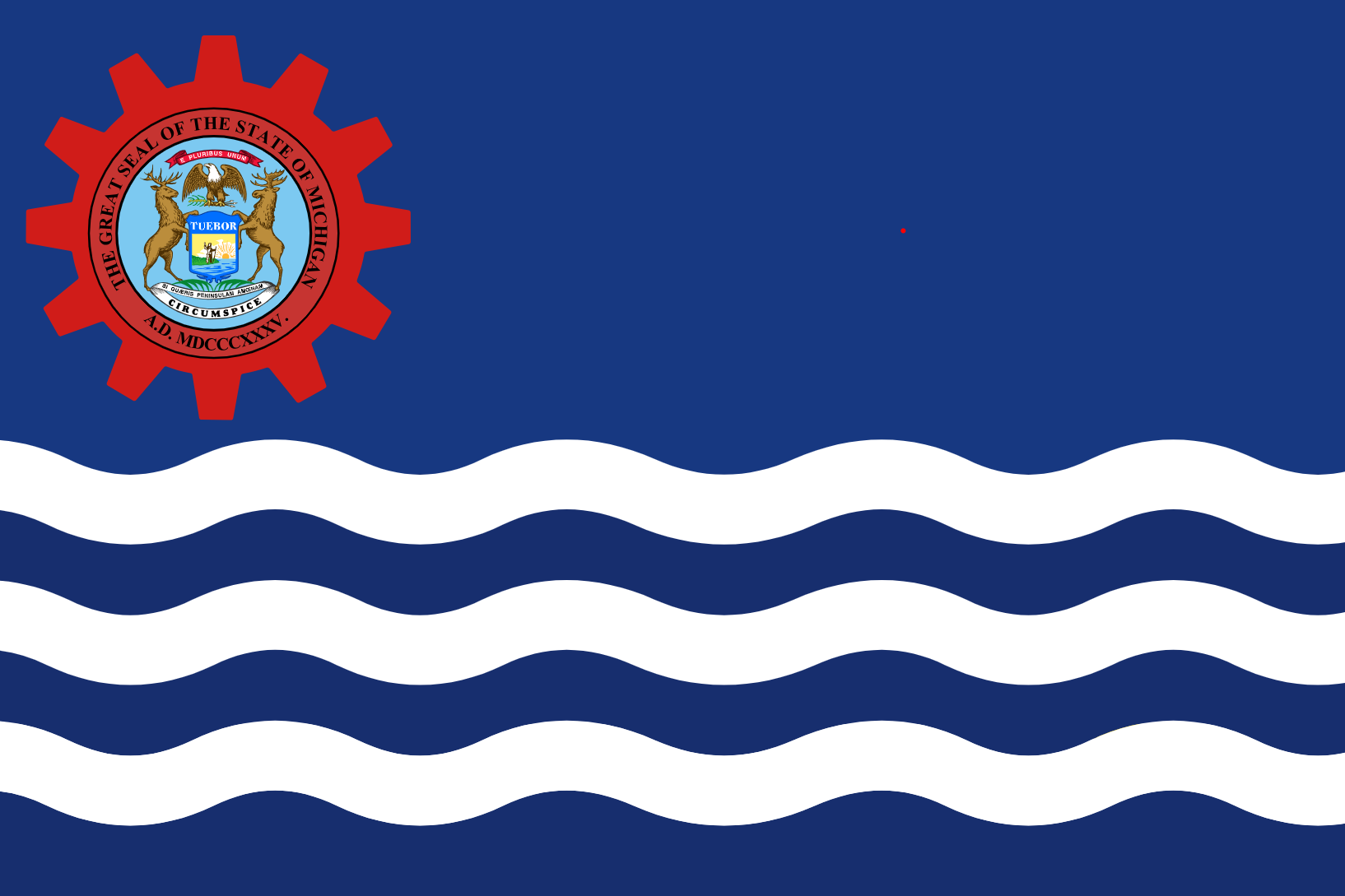 Flag of the Autonomous Syndicate of Michigan - Pax Historia
