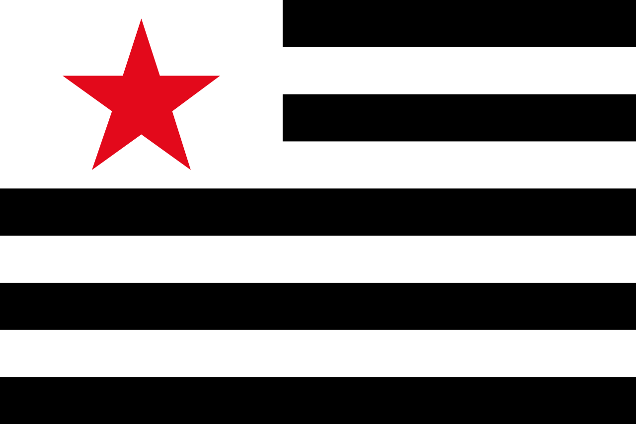 Flag of the Breton Communist Party - Pax Historia