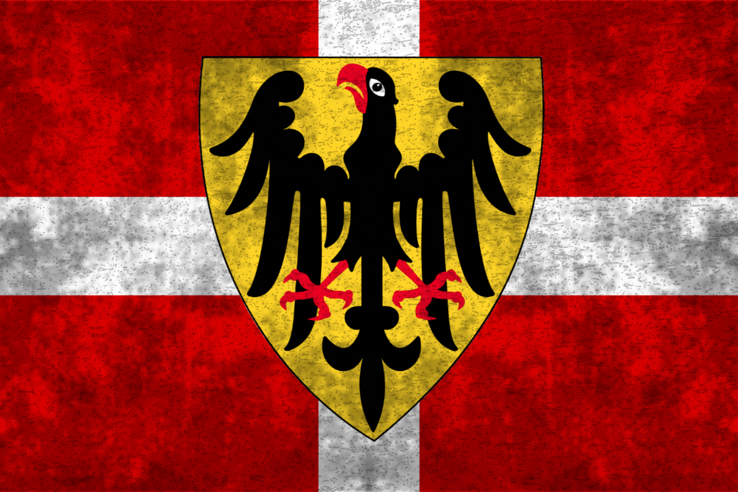 Flag of the German Kingdom 1444-1576 - Pax Historia