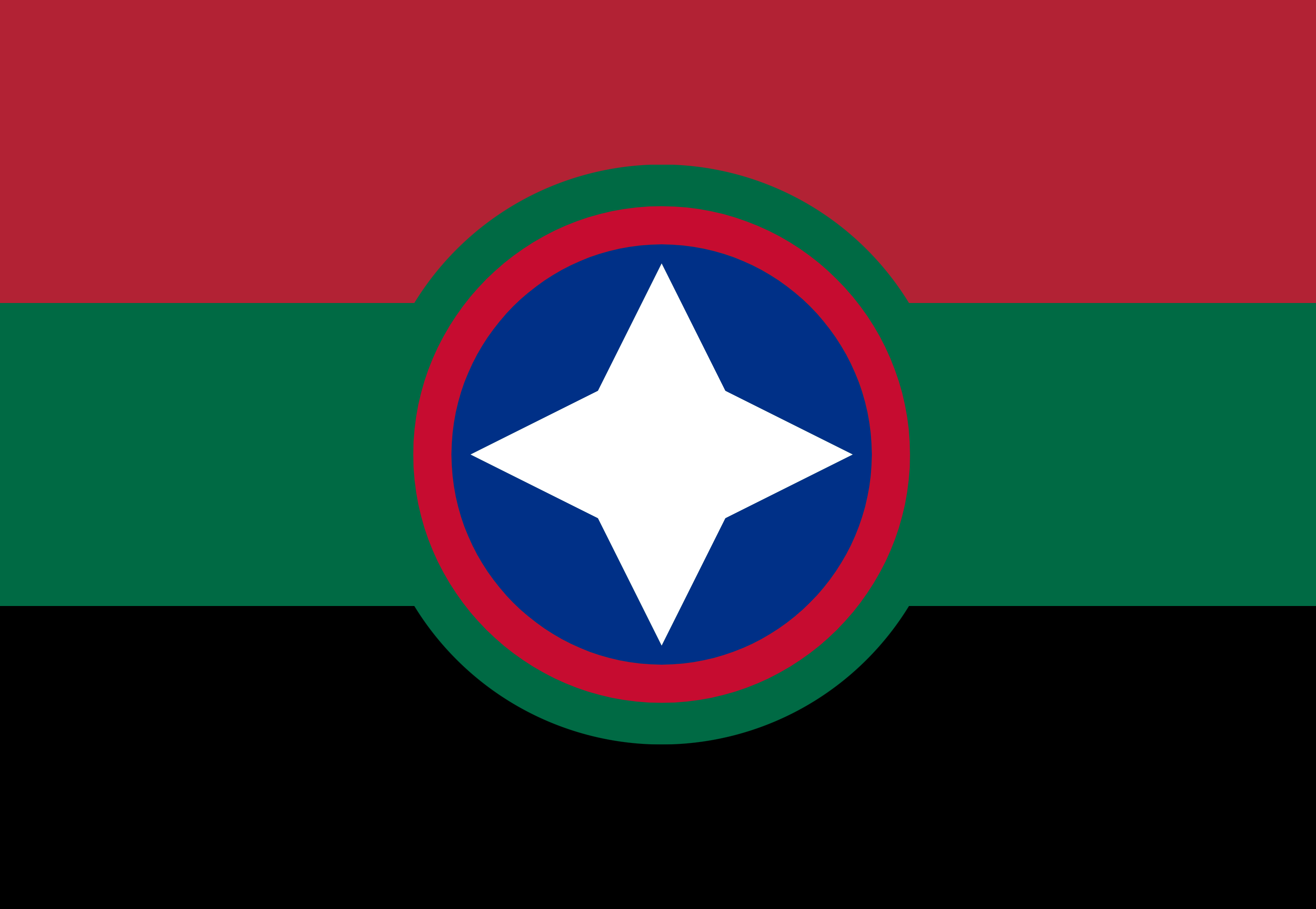 Flag of the Kingdom of Pamaya (1853-1916-1918-1941) - Pax Historia