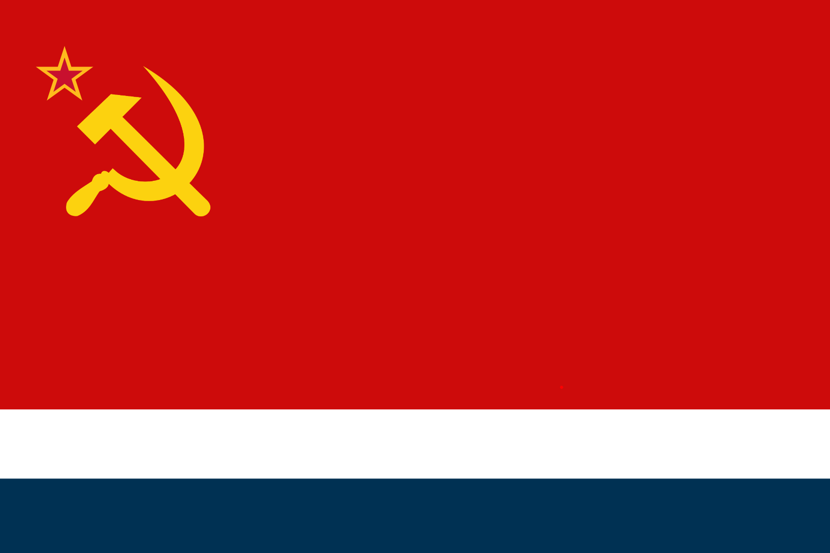 Flag of the Prussian Soviet Socialist Republic - Pax Historia