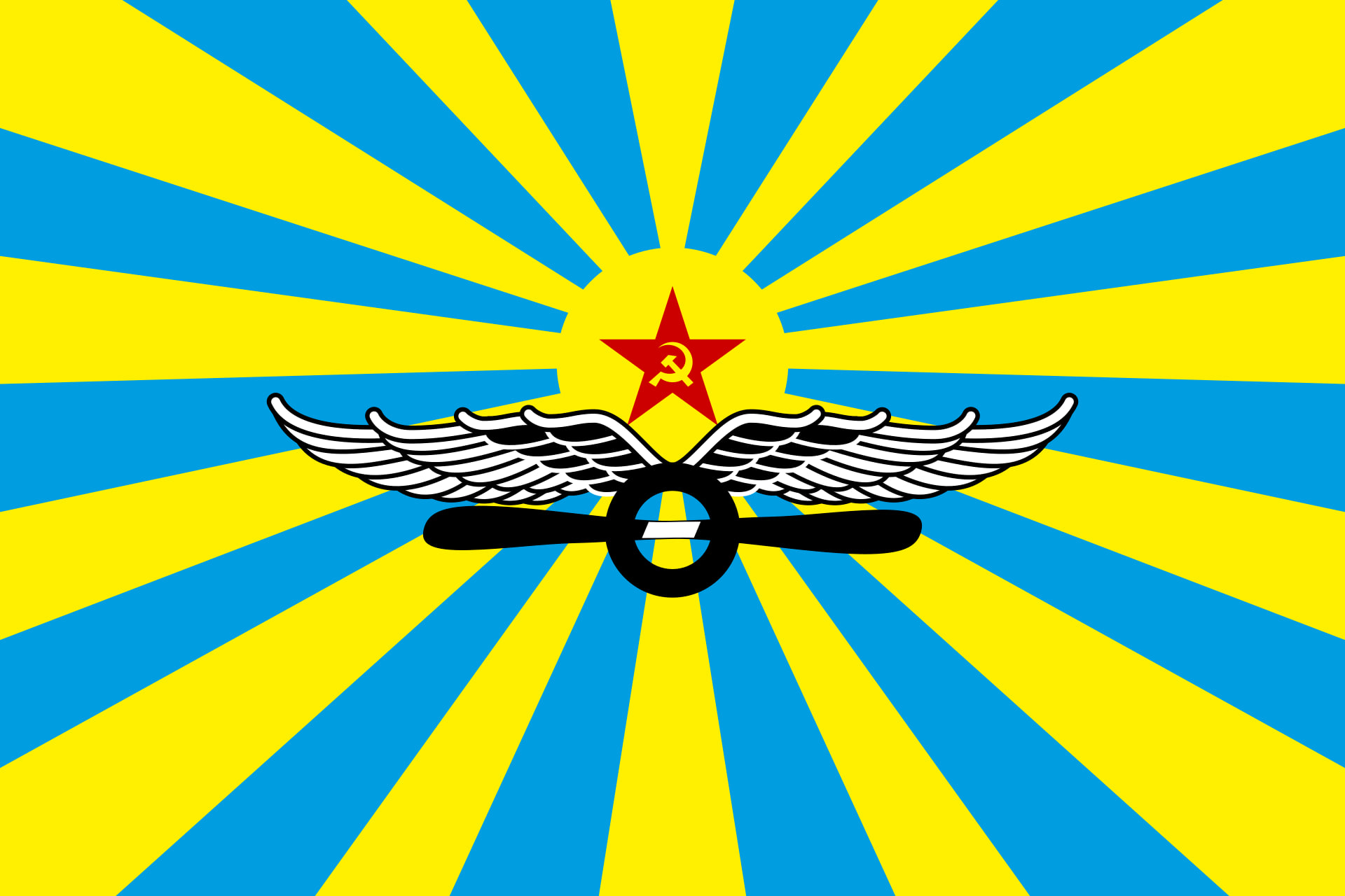 Flag of the Soviet Air Force - Pax Historia