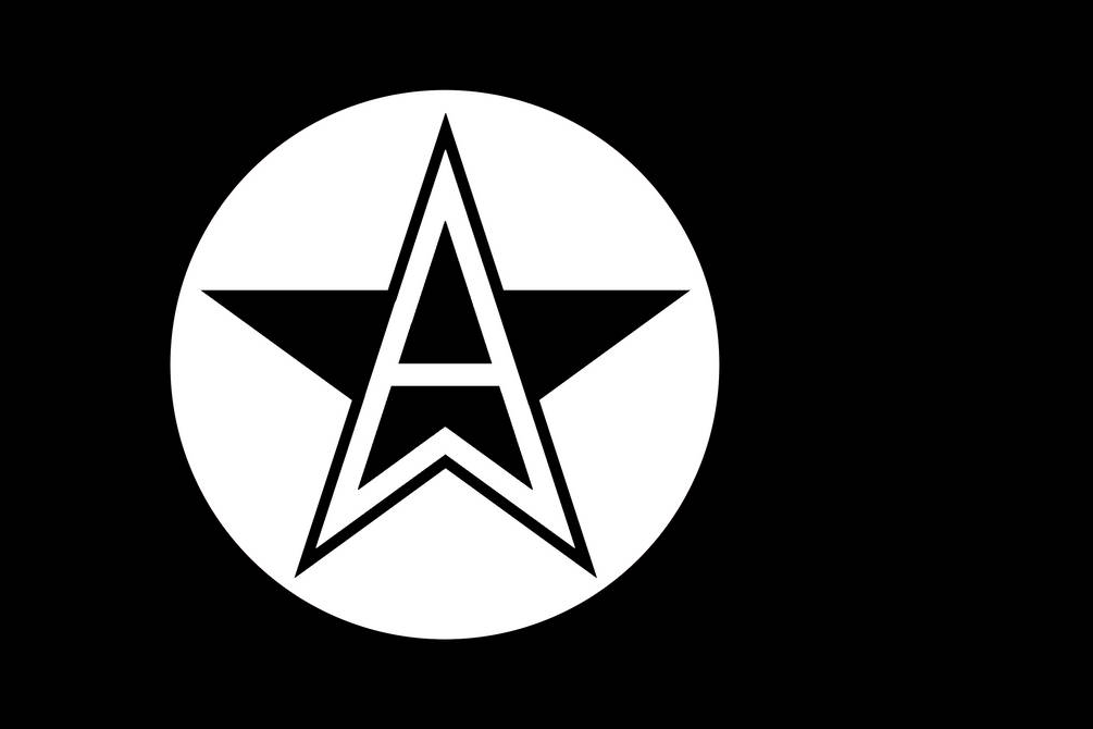 Fourth Reich Flag (National Anarchist) - Pax Historia