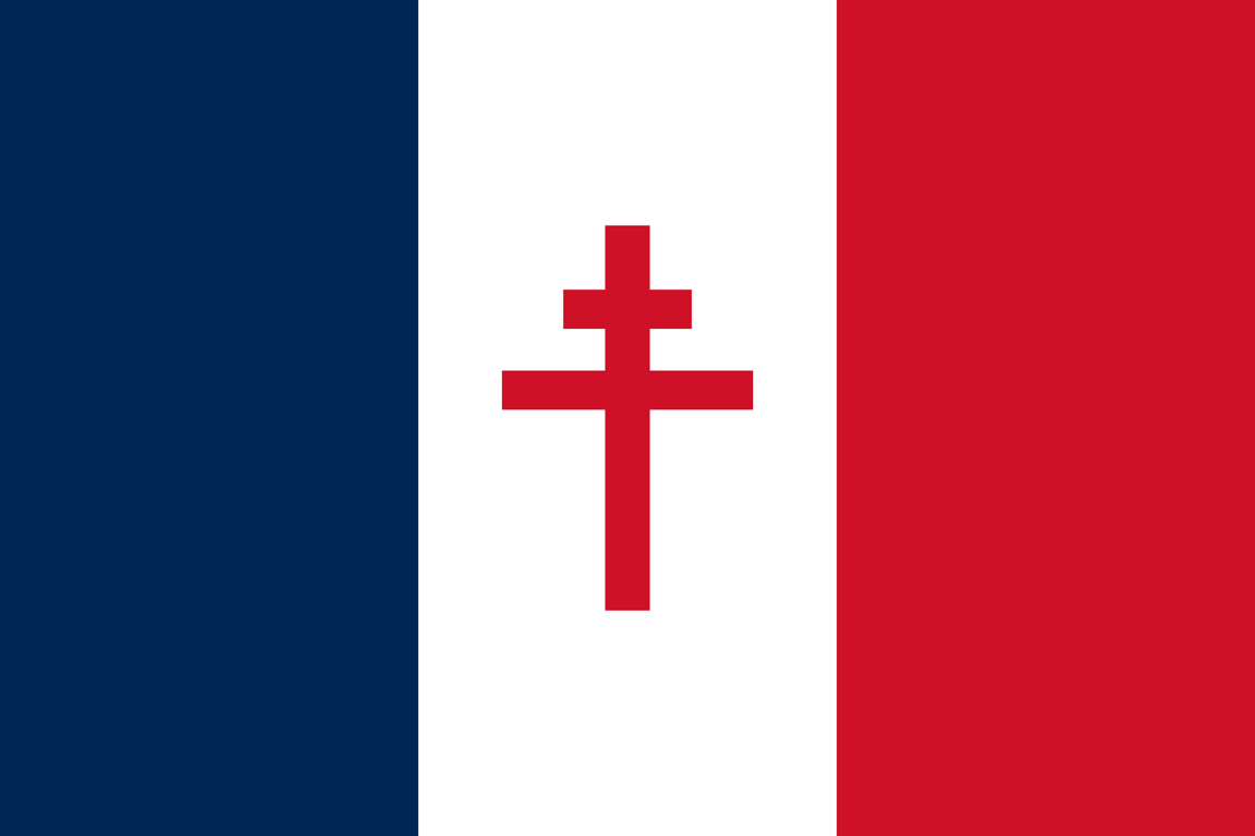 French Flag: Free France - Pax Historia