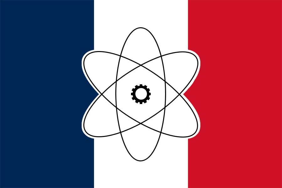 French Technocracy Flag - Pax Historia