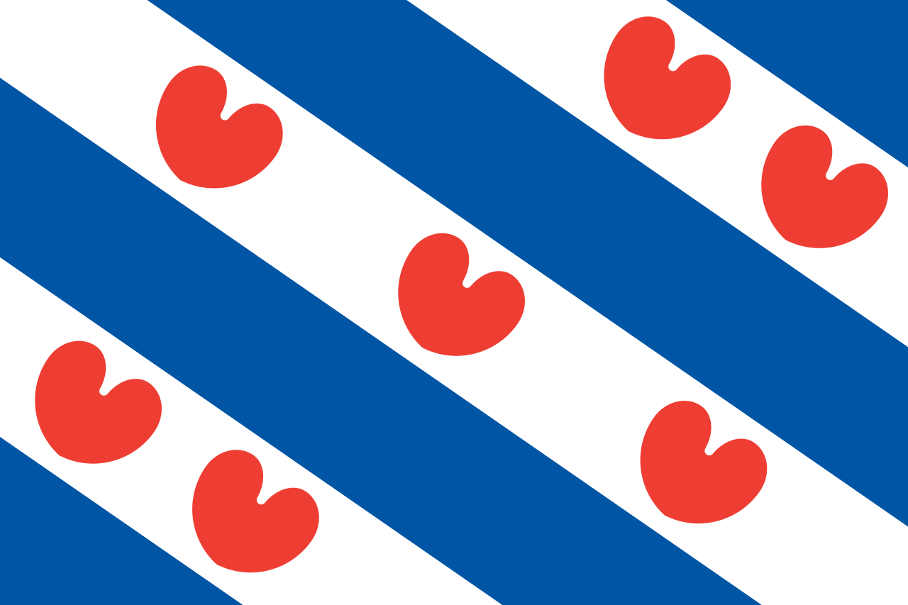 Frisia (friesland) province flag - Pax Historia