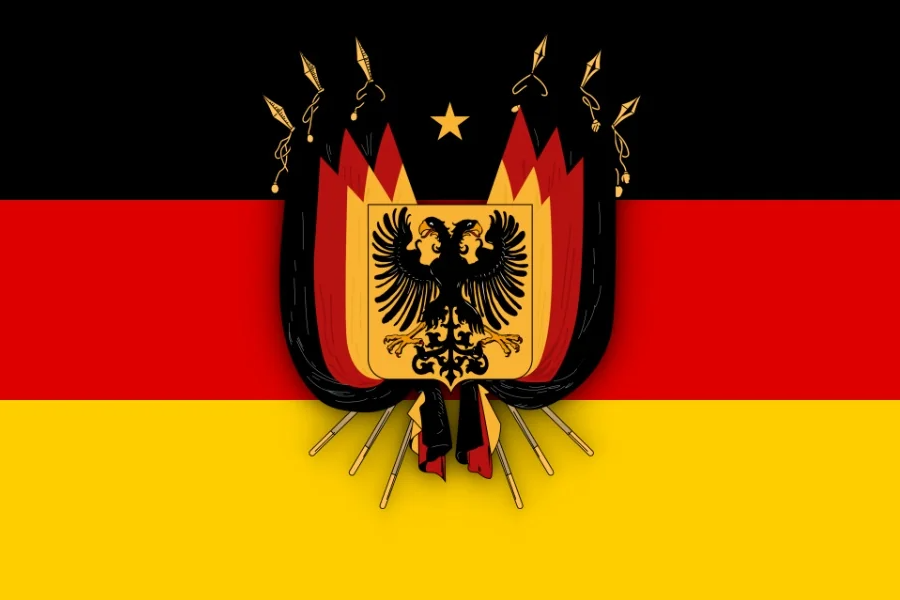 German 1848 Flag - Pax Historia