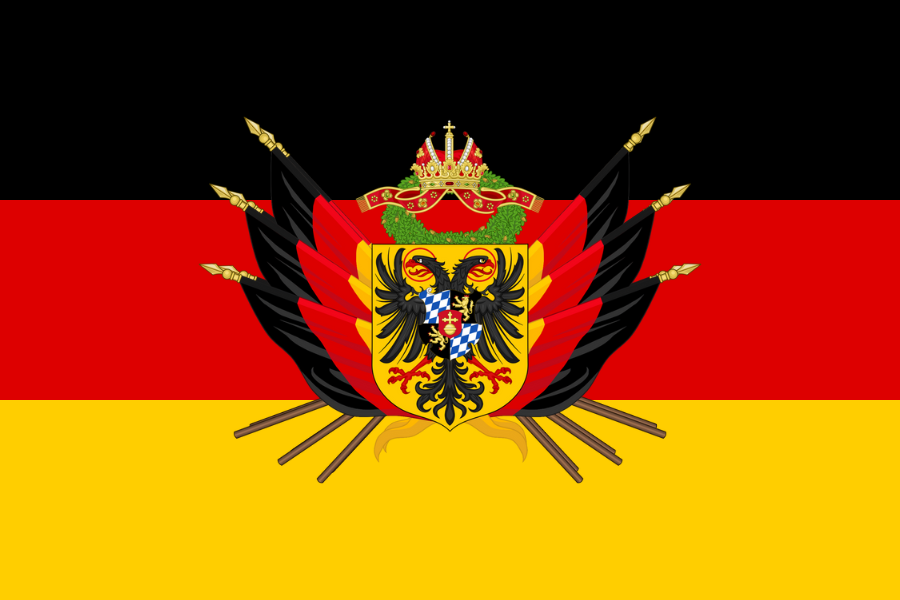 German constitutional Monarchy Flag - Pax Historia