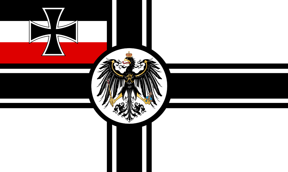 German Flag: War Ensign (Reichskriegsflagge) - Pax Historia