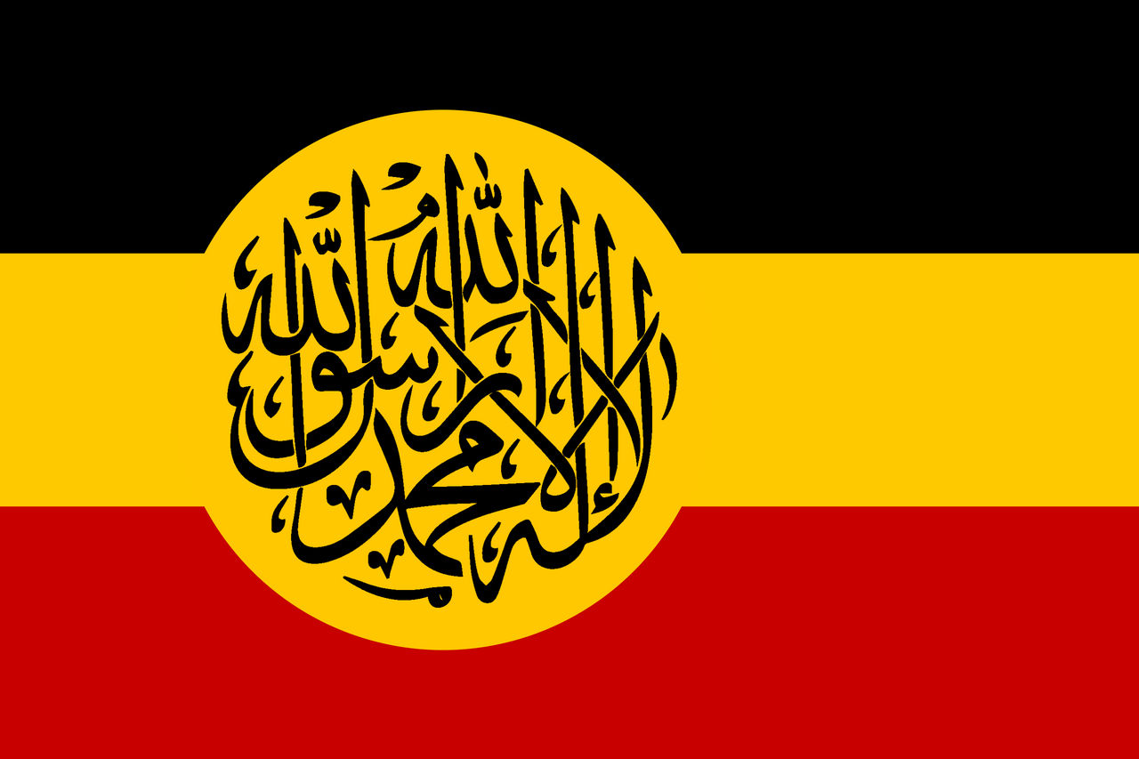German Islamic Caliphate Flag - Pax Historia