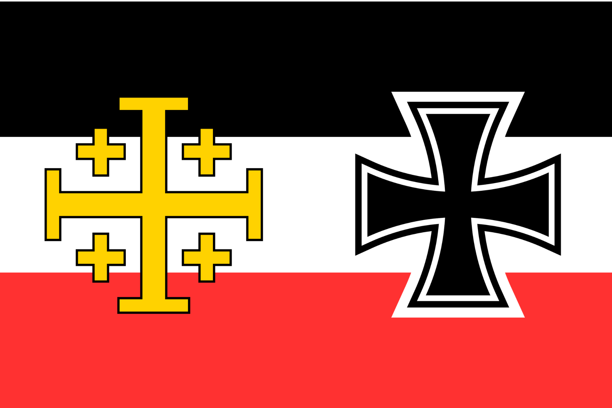 Holy German Reich Flag 1937-Present - Pax Historia