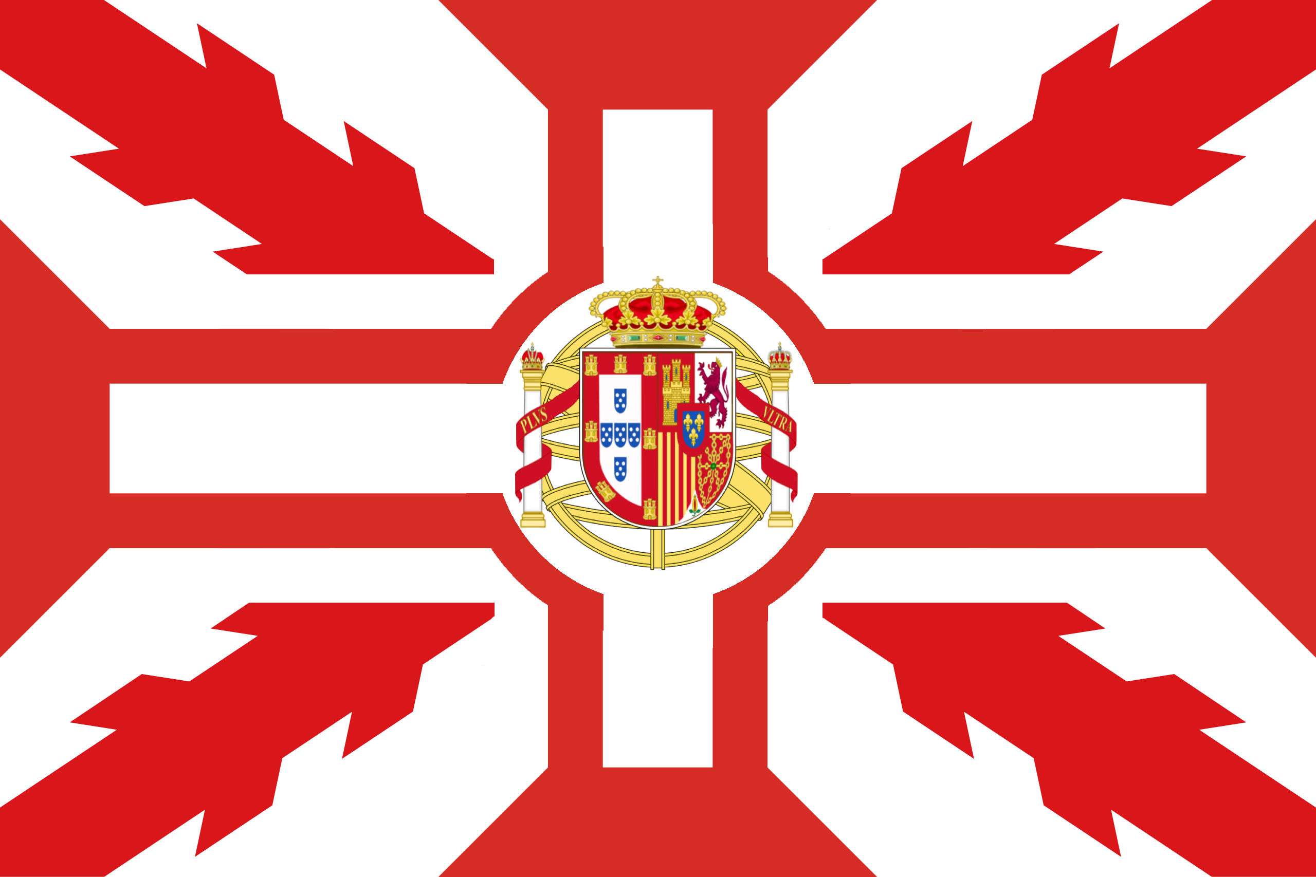 Iberian Union Alternative Flag - Pax Historia