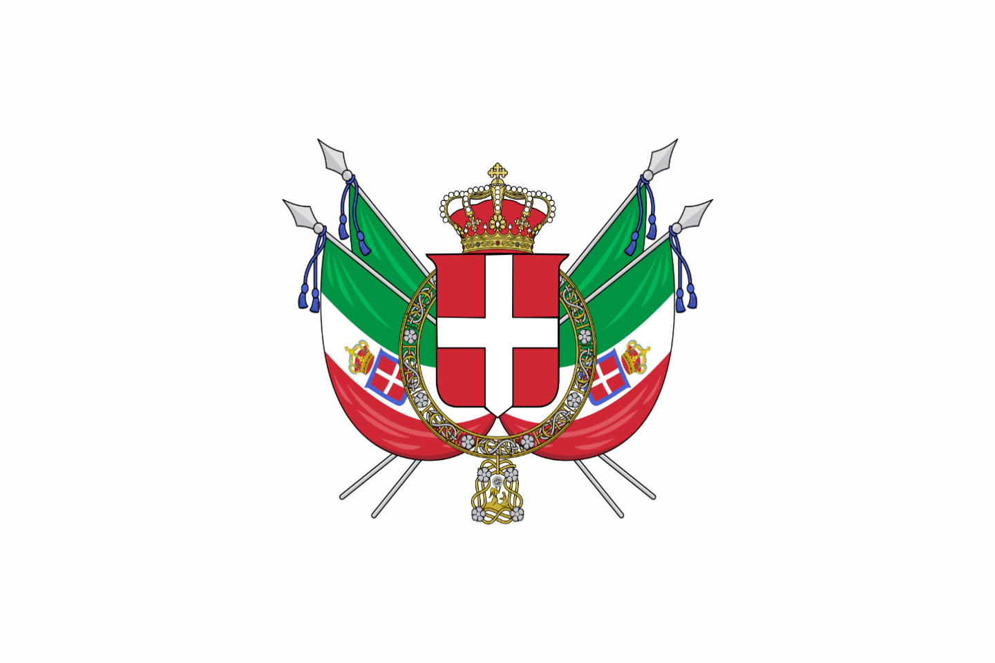 Imperial State of Italy (alternative 1919) / Italian coat of arms - Pax ...