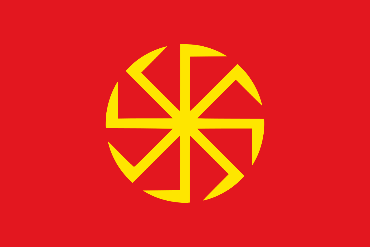 International Slavic flag (fictional) - Pax Historia