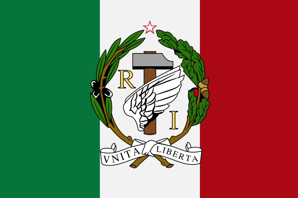 Italian hammer flag - Pax Historia