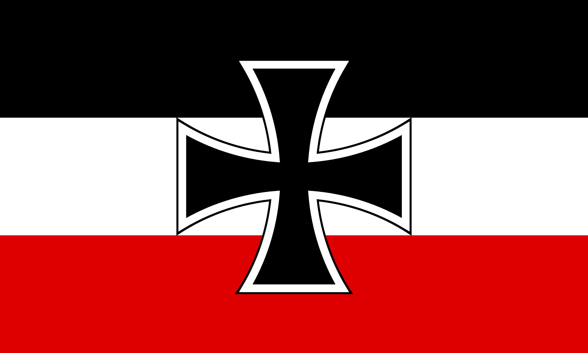 Naval Jack of the German Empire - Pax Historia