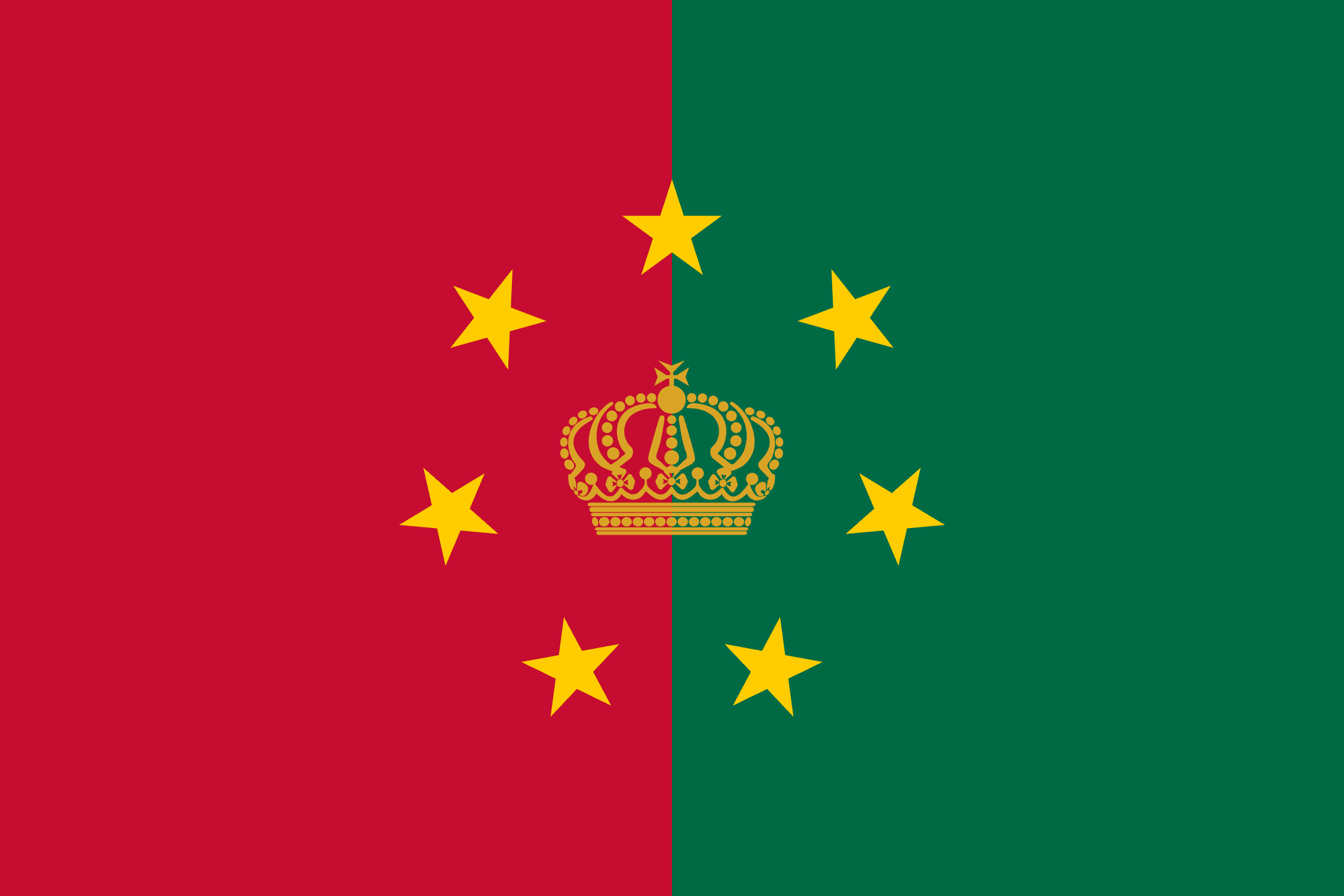 Kingdom of Mora Flag (2025-present) - Pax Historia