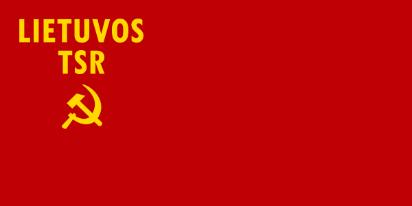 Lithuanian Flag: Lithuanian Soviet Socialist Republic (Soviet ...