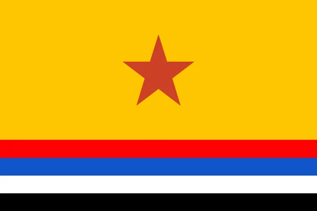 Modern-ish Manchuria flag - Pax Historia