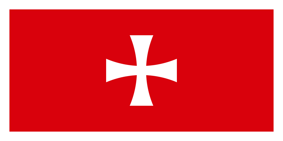 Montenegrin Flag: Prince-Bishopric of Montenegro (Official) - Pax Historia