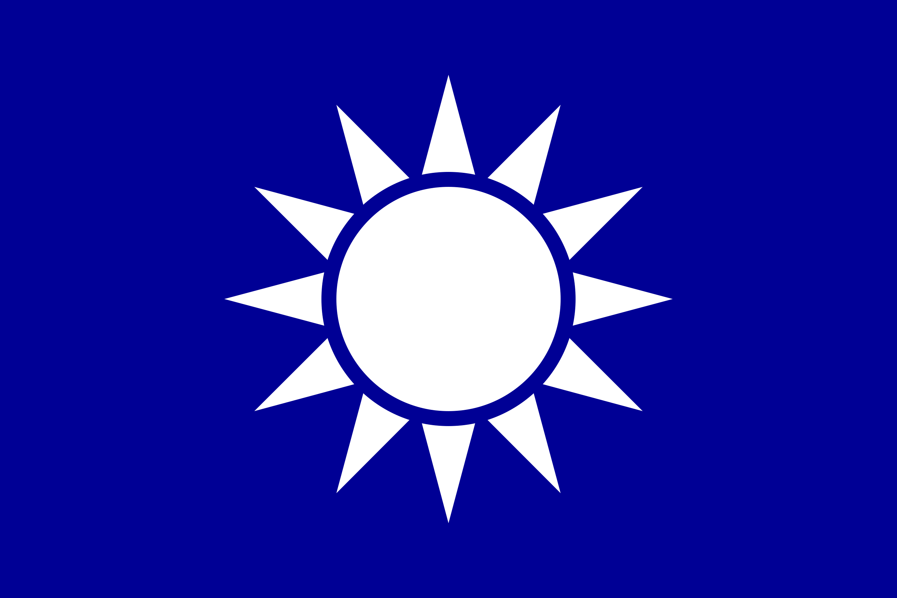 Naval Jack of the Republic of China (Taiwan) - Pax Historia