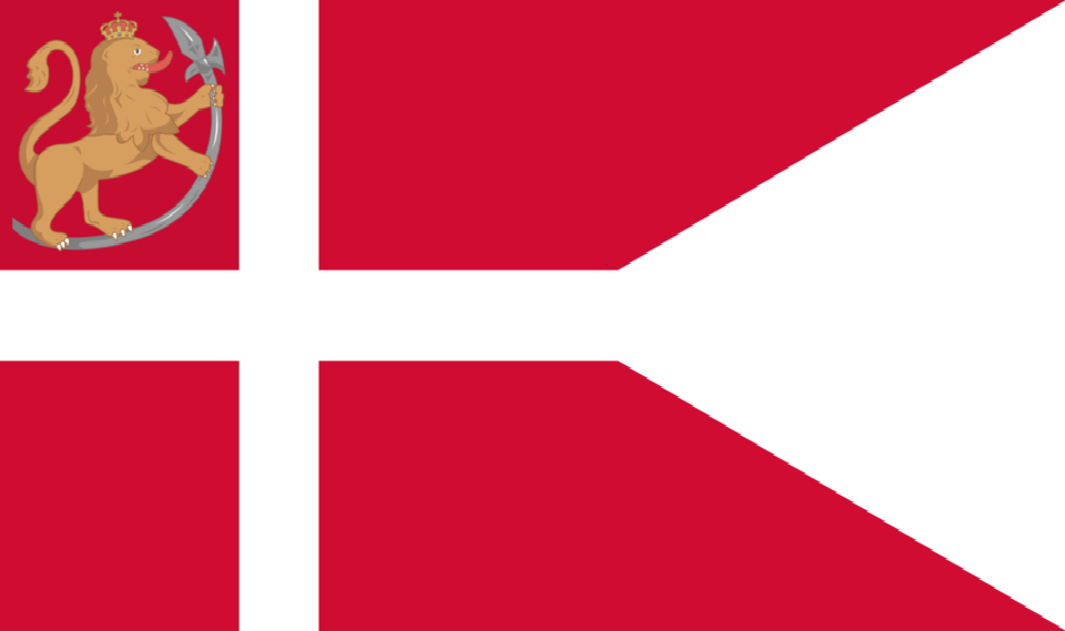 Norwegian Flag: Kingdom of Norway (State Flag) - Pax Historia
