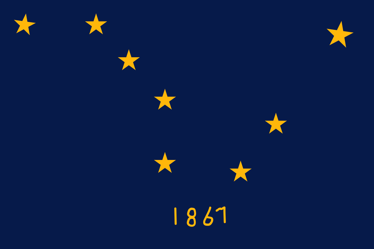 Original Alaskan flag design - Pax Historia
