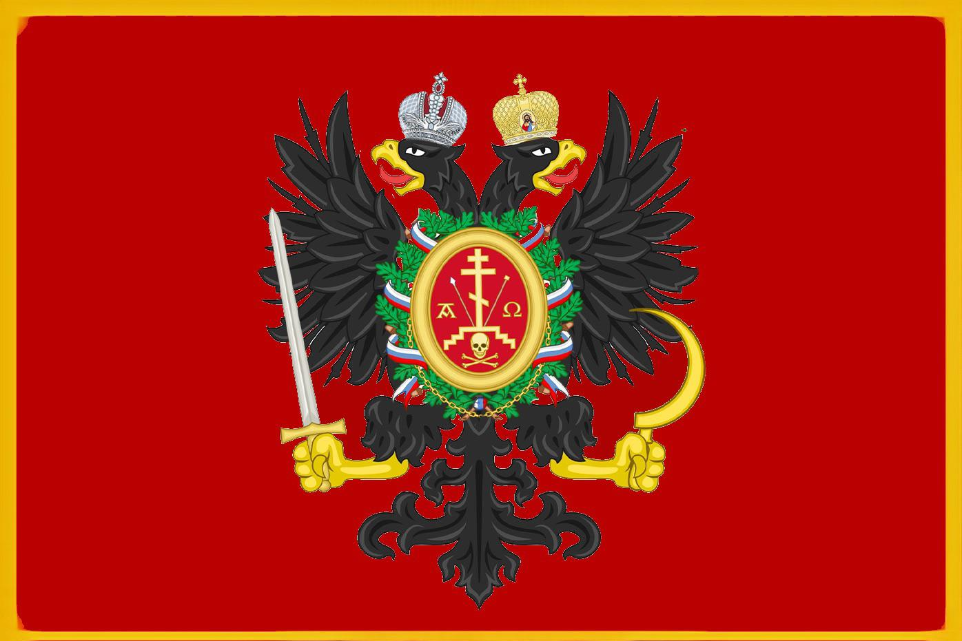 Orthodox People’s Tsardom of Russia Flag - Pax Historia