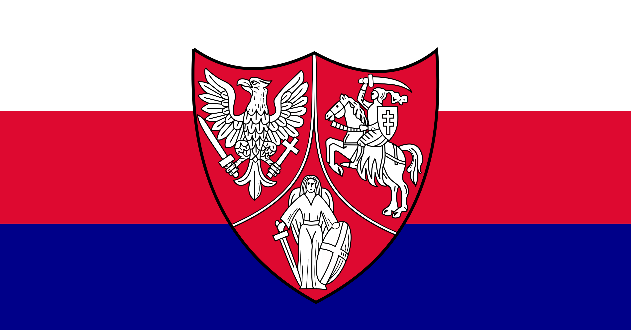 Polish January Uprising flag - Pax Historia