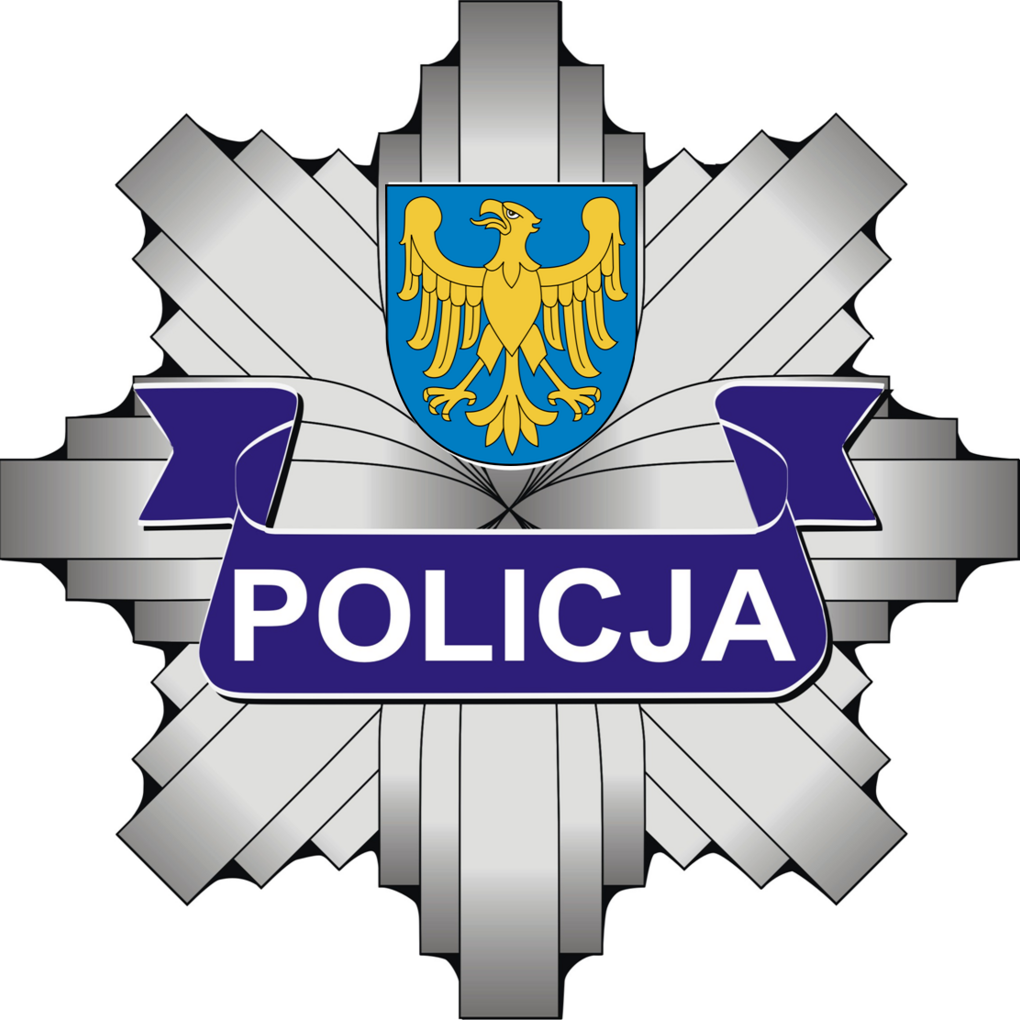 Polish Police insignia with the Silesian coat of arms - Pax Historia