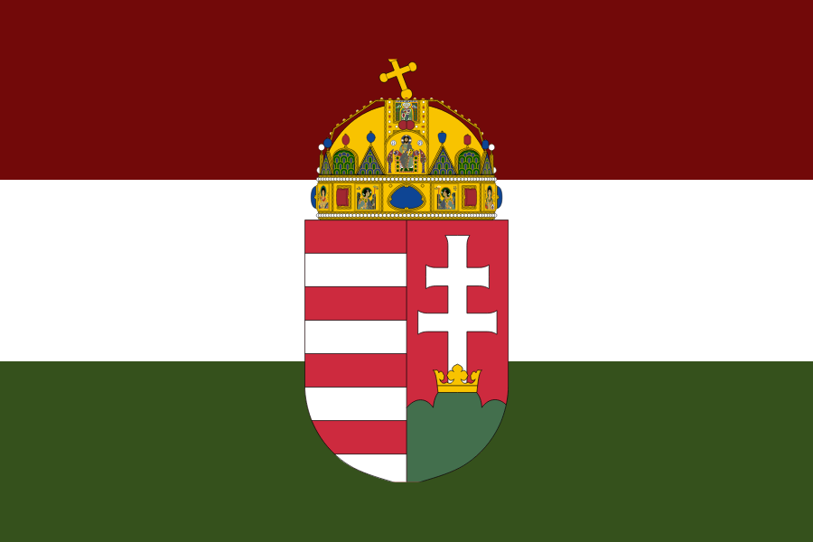 Alternative Royal Hungarian Flag - Pax Historia